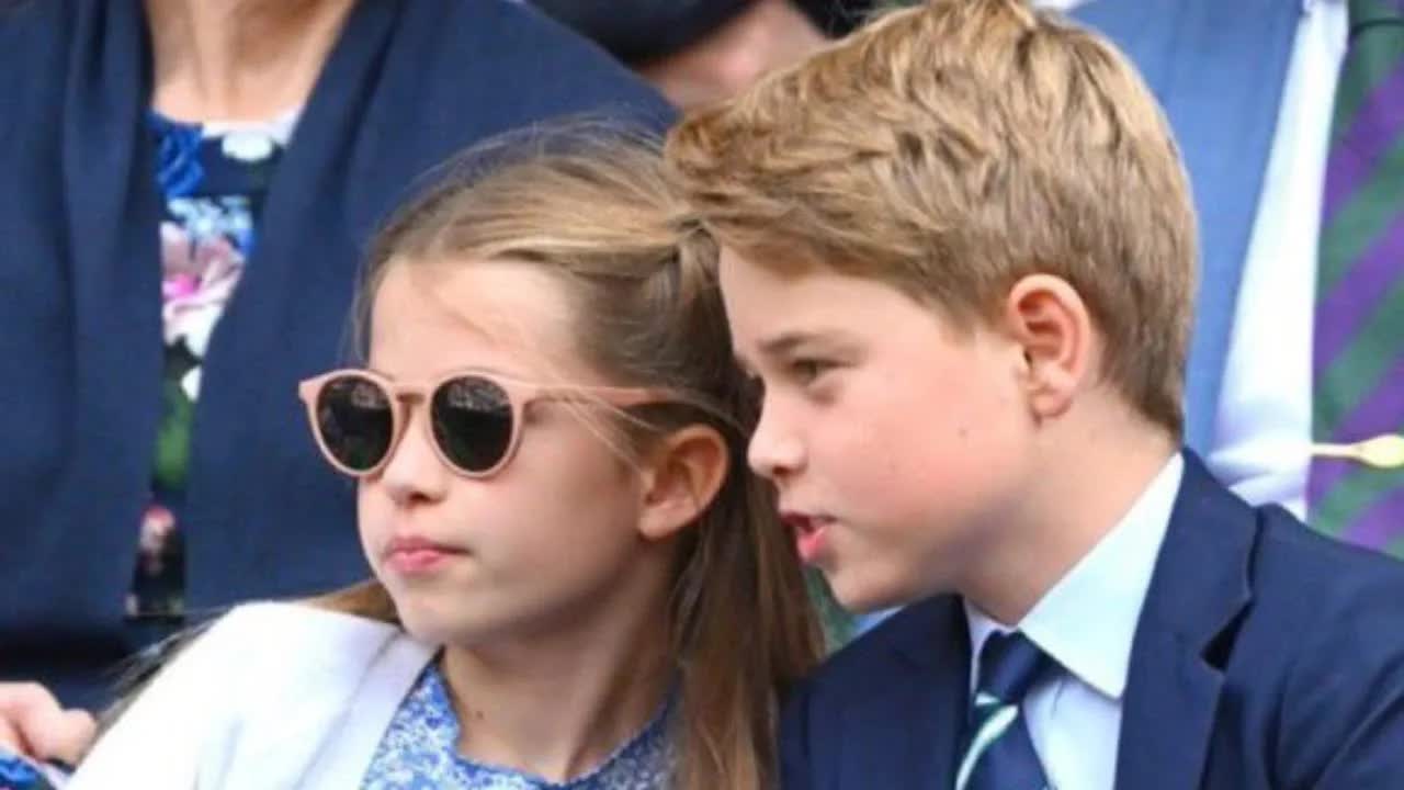Prince George and Princess Charlotte Join Their Parents at Wimbledon ...