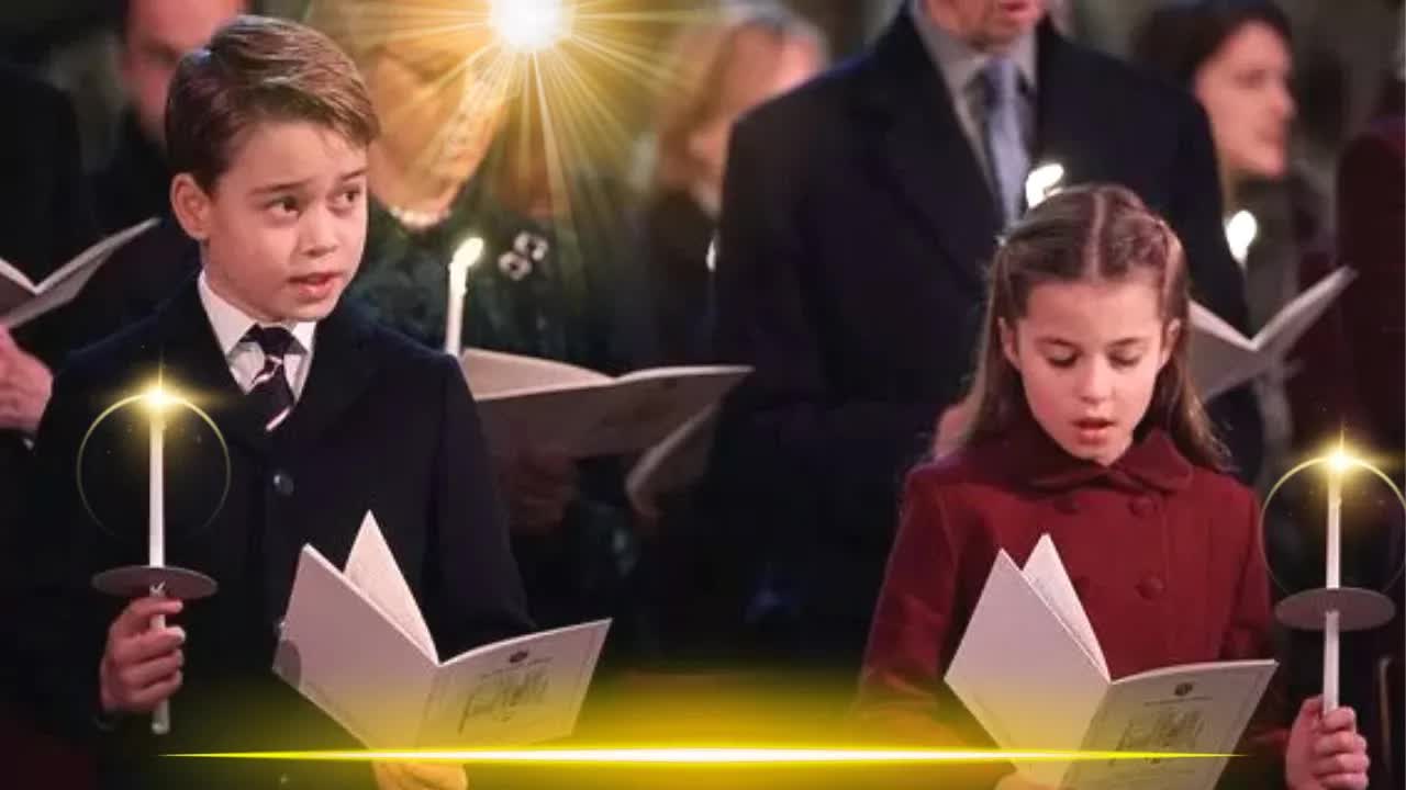 Charlotte and George Steal the Show with Adorable Christmas Carol ...