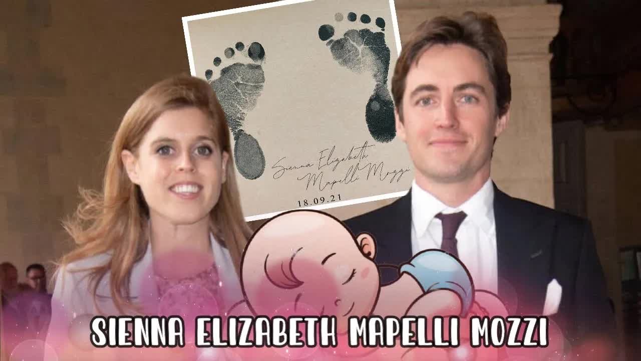Princess Beatrice and Edo Welcome Baby Girl Sienna Elizabeth Mapelli ...