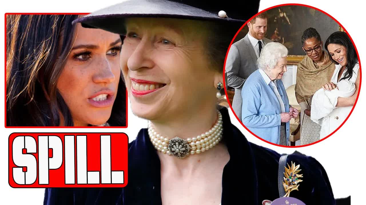 Furious Princess Anne Reveals Queen’s Last Secret Letter, Exposes Harry ...