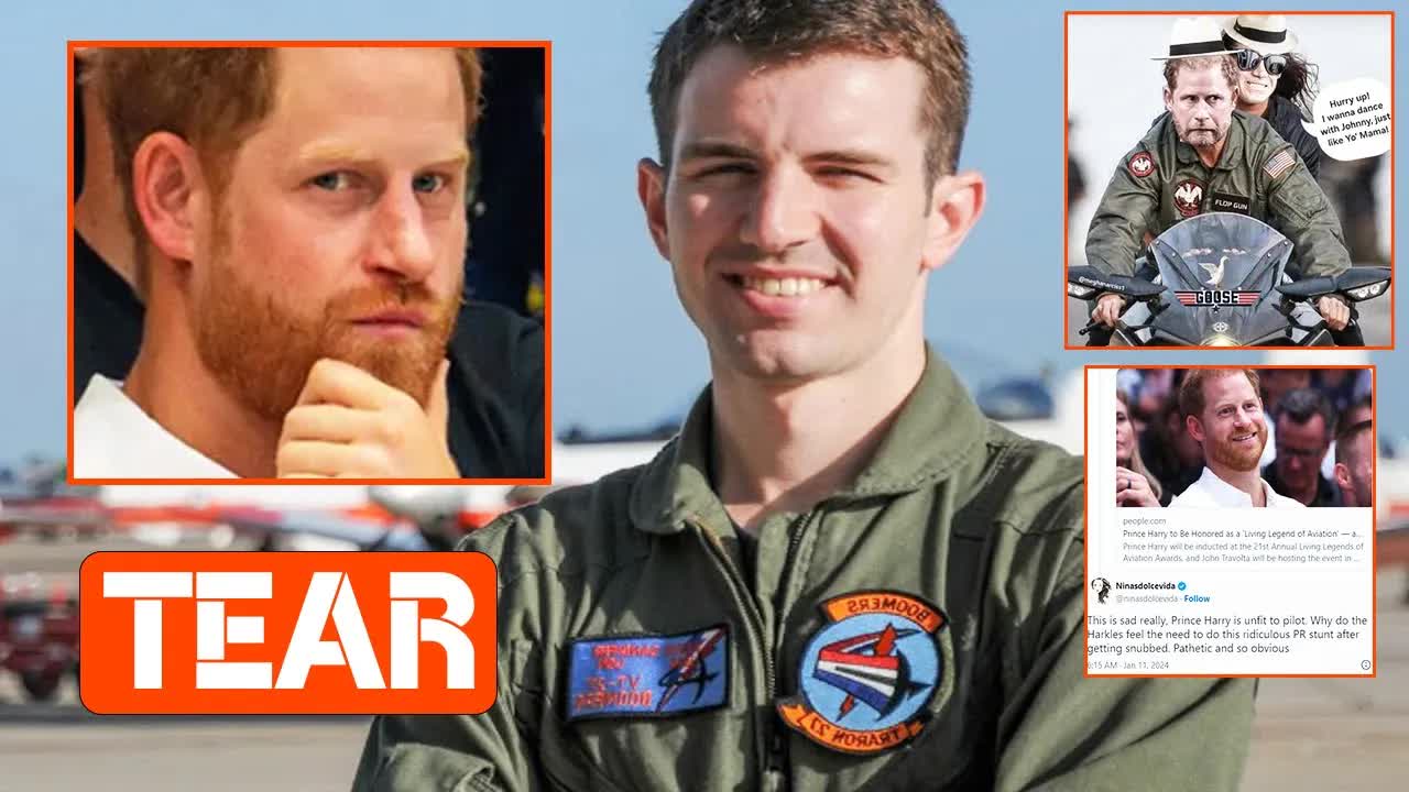 US Aviation Legends Reject Prince Harry’s Invitation to Awards Ceremony ...