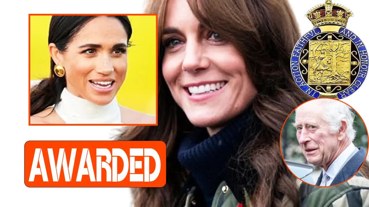 Royal Recognition: Catherine Honored by King Charles – History Archive