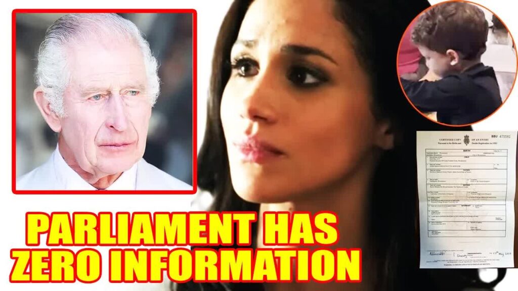 **Royal Revelation: Archie’s Birth Certificate Unveils Surprising ...