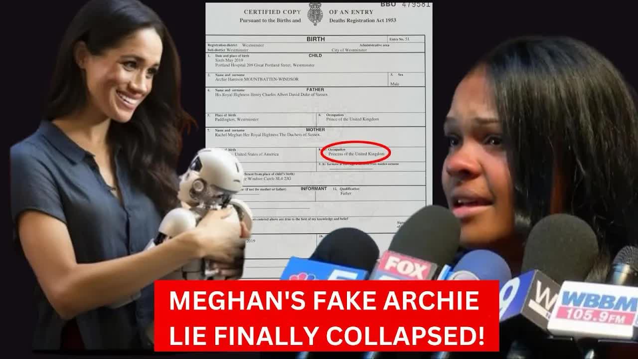 **The Enigmatic Case of Archie’s Birth Certificate Unveiled** – History ...