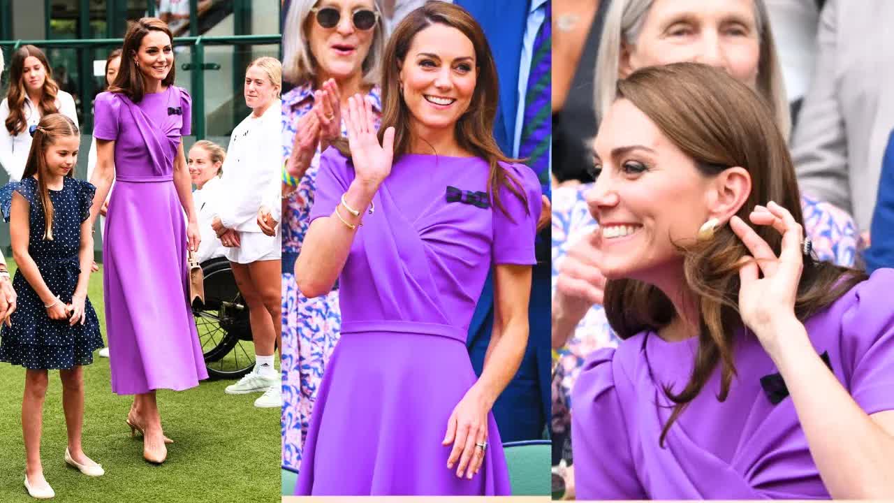 **Princess Catherine Makes Stunning Appearance at Wimbledon Finals ...