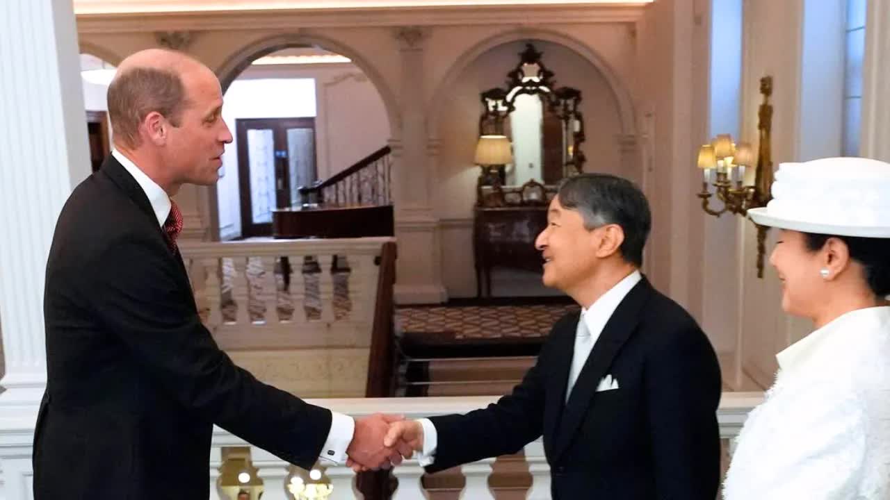 **Prince William Leads Royal Welcome for Emperor of Japan** – History ...