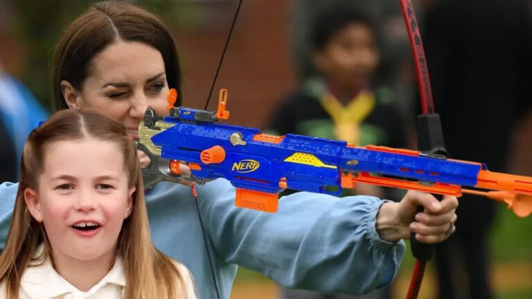 Royal Family Gets Playful in Epic Nerf Showdown at Holcombe Hall ...