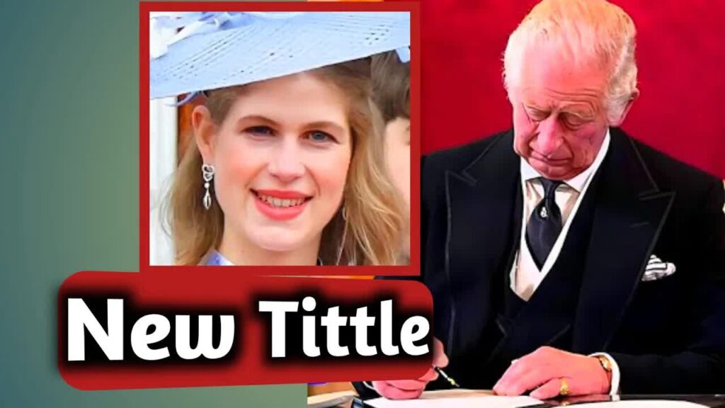 A New Era for Royalty: Lady Louise Windsor Becomes Princess – History ...