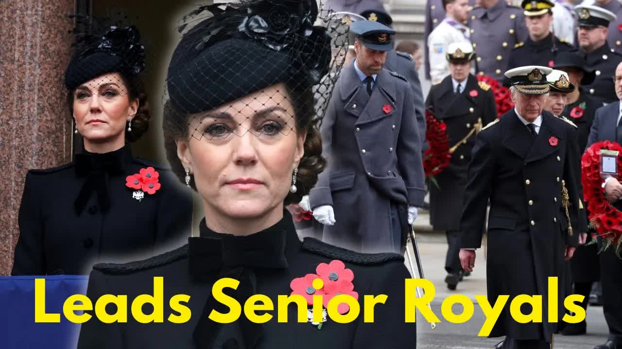 Princess Catherine Takes the Lead at Remembrance Sunday Ceremony ...