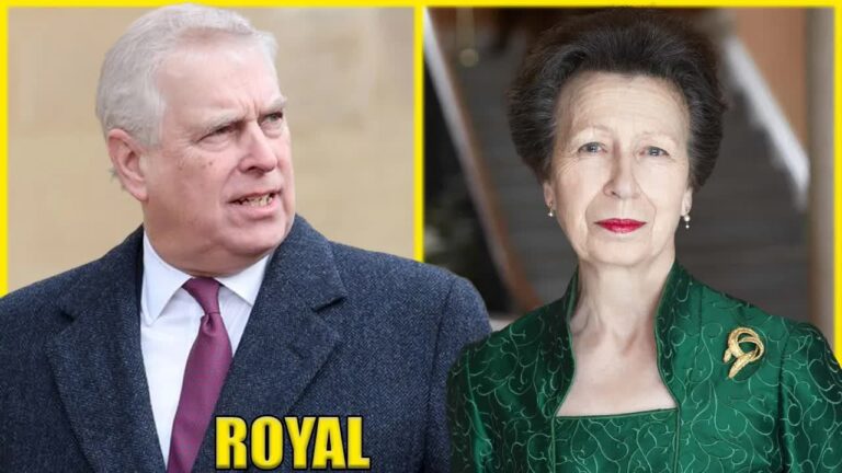 Royal Rivalry: The Tension Between Princess Anne and Prince Andrew ...