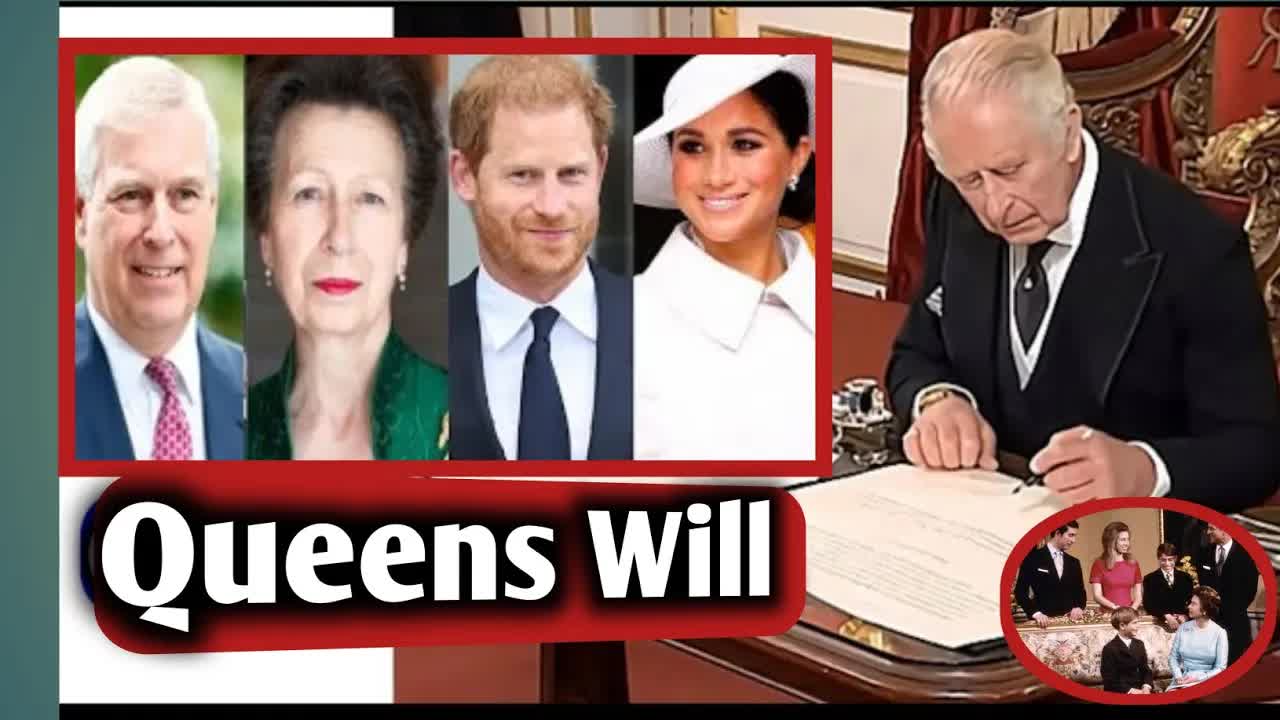 What Each Royal Family Member Inherited From Queen Elizabeth – History ...
